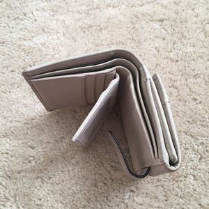 Coach | Bags | Ivory Coach Leather Wallet | Poshmark